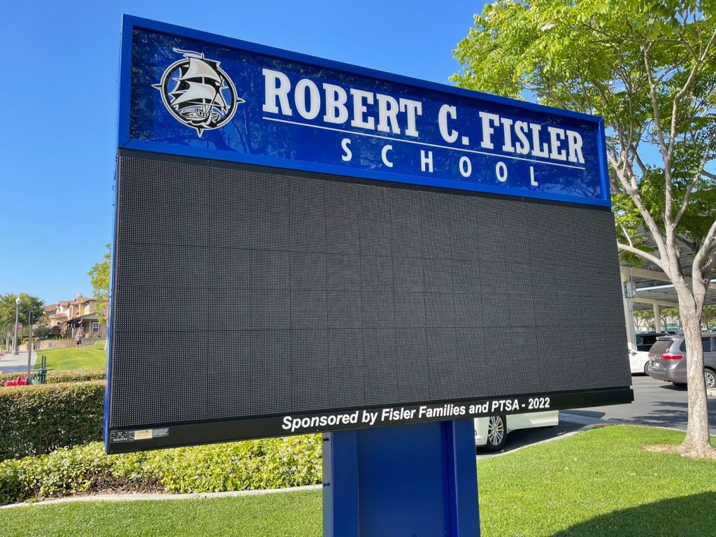 New digital Fisler Marquee installed – Team Fisler