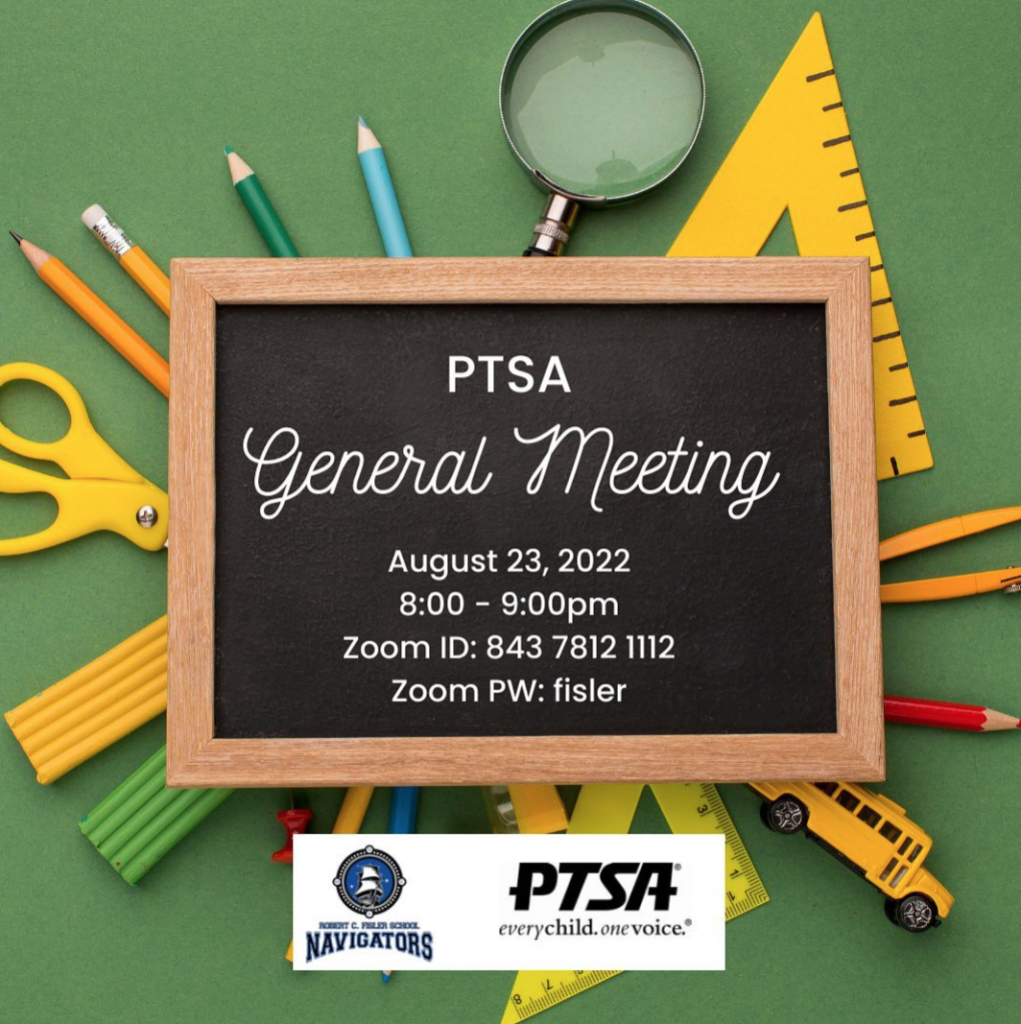 PTSA General Meeting – Team Fisler